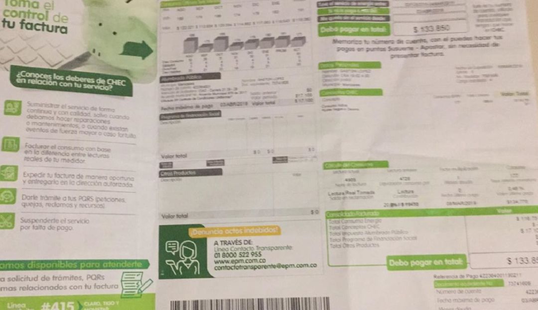 ¿Cómo descargar factura de Chec?【ACTUALIZADO】